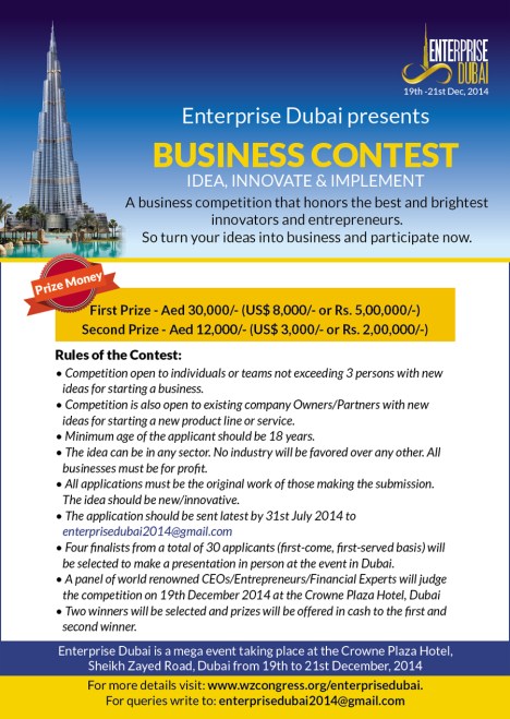 Business Contest @ Dubai - Zoroastrians.net