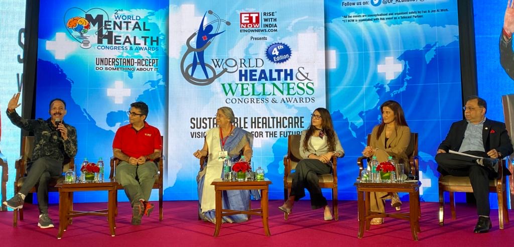 Dr. Mickey Mehta’s, “Wellness Wonders of the world” at ET Now World ...