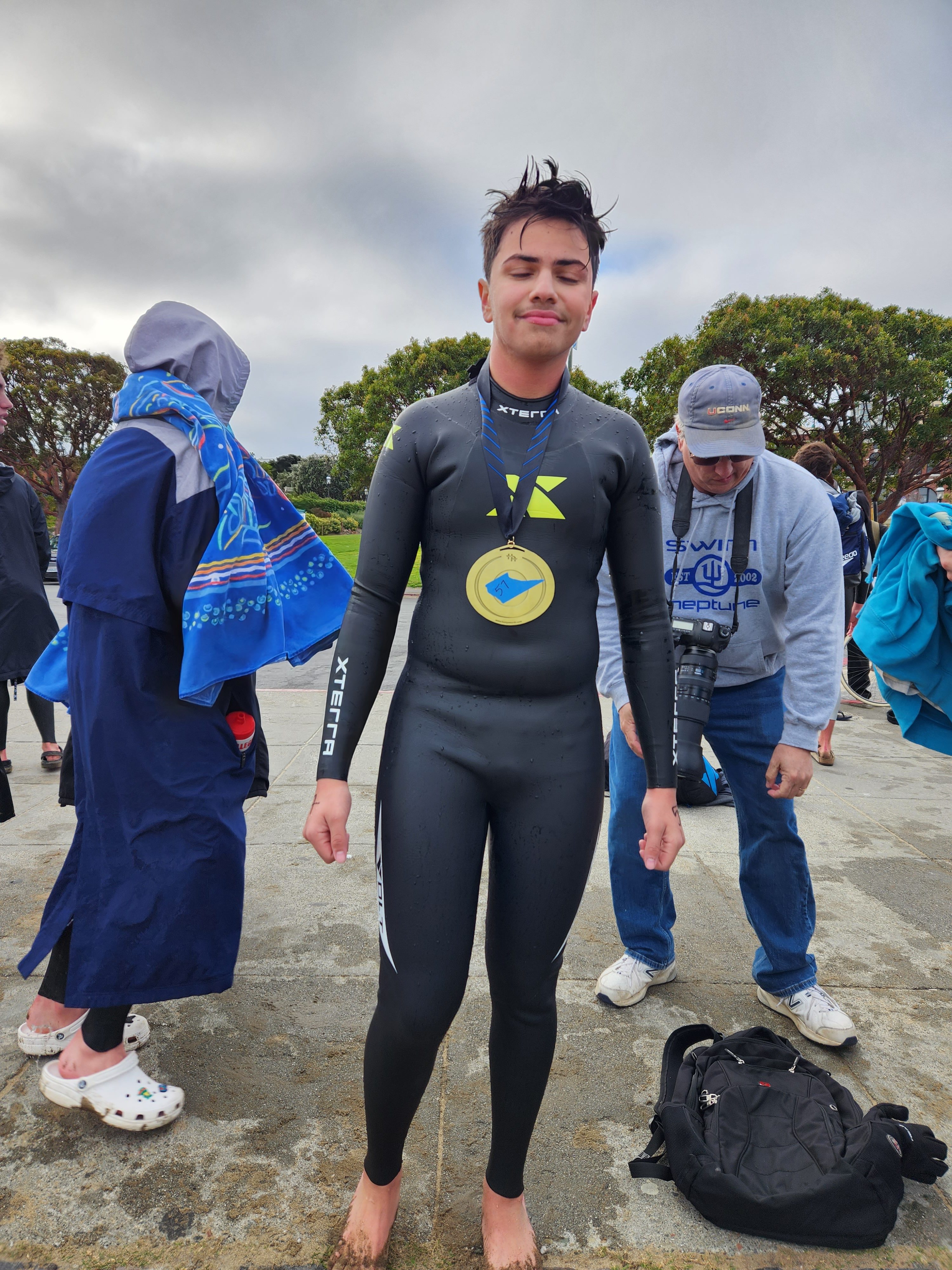 Zoroastrian Teen Swimmer Conquers San Francisco Waters - Zoroastrians.net