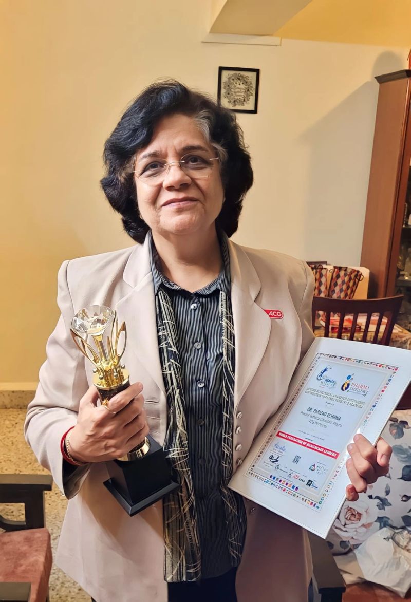 Dr. Parizad Elchidana wins lifetime achievement award - Zoroastrians.net