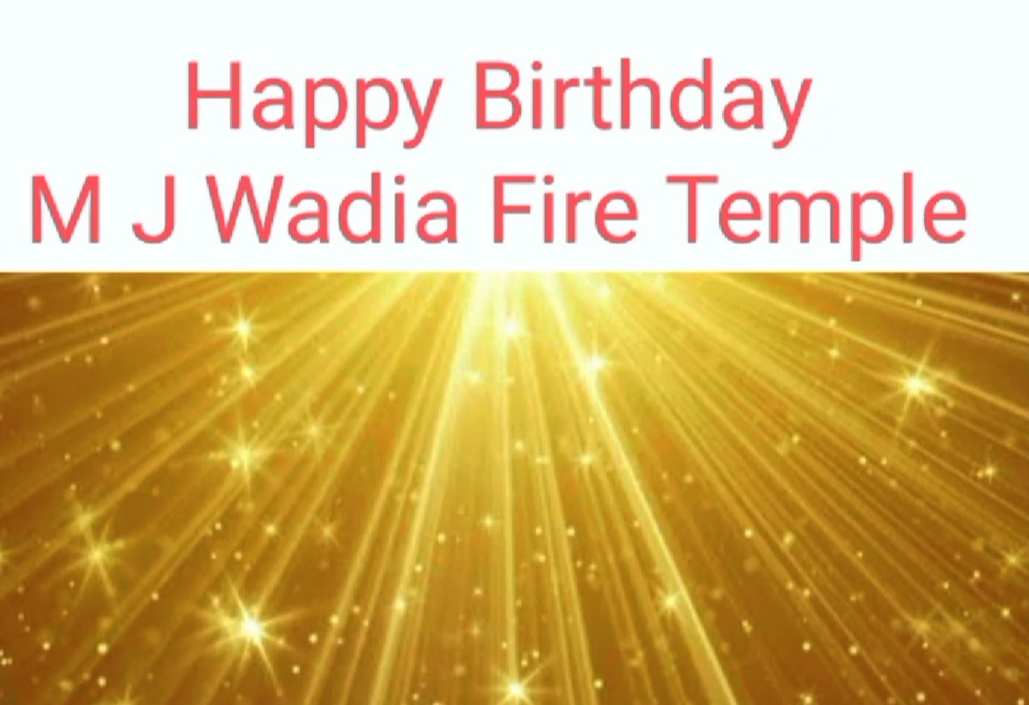 M J Wadia Agiary Salgreh - Zoroastrians.net