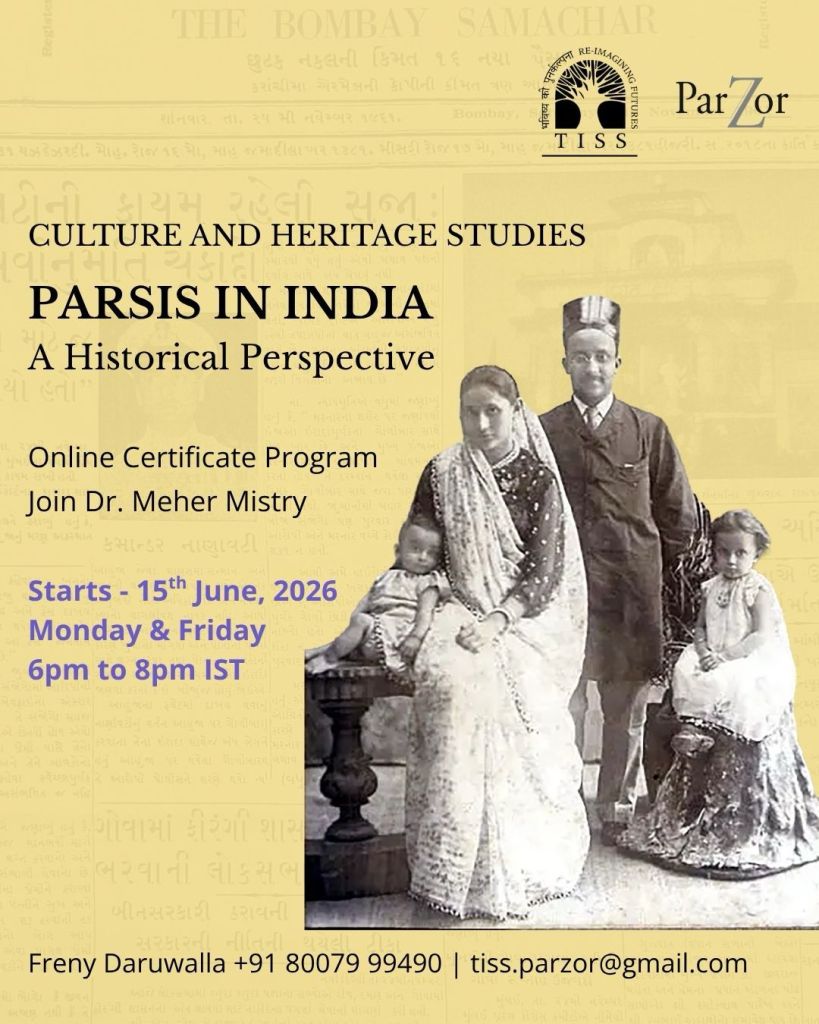 TISS-PARZOR - Next Module - Parsis in India- a historical Perspective ...
